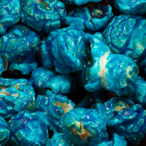 Blue Raspberry Flavored Gourmet Popcorn - Pop-Kies